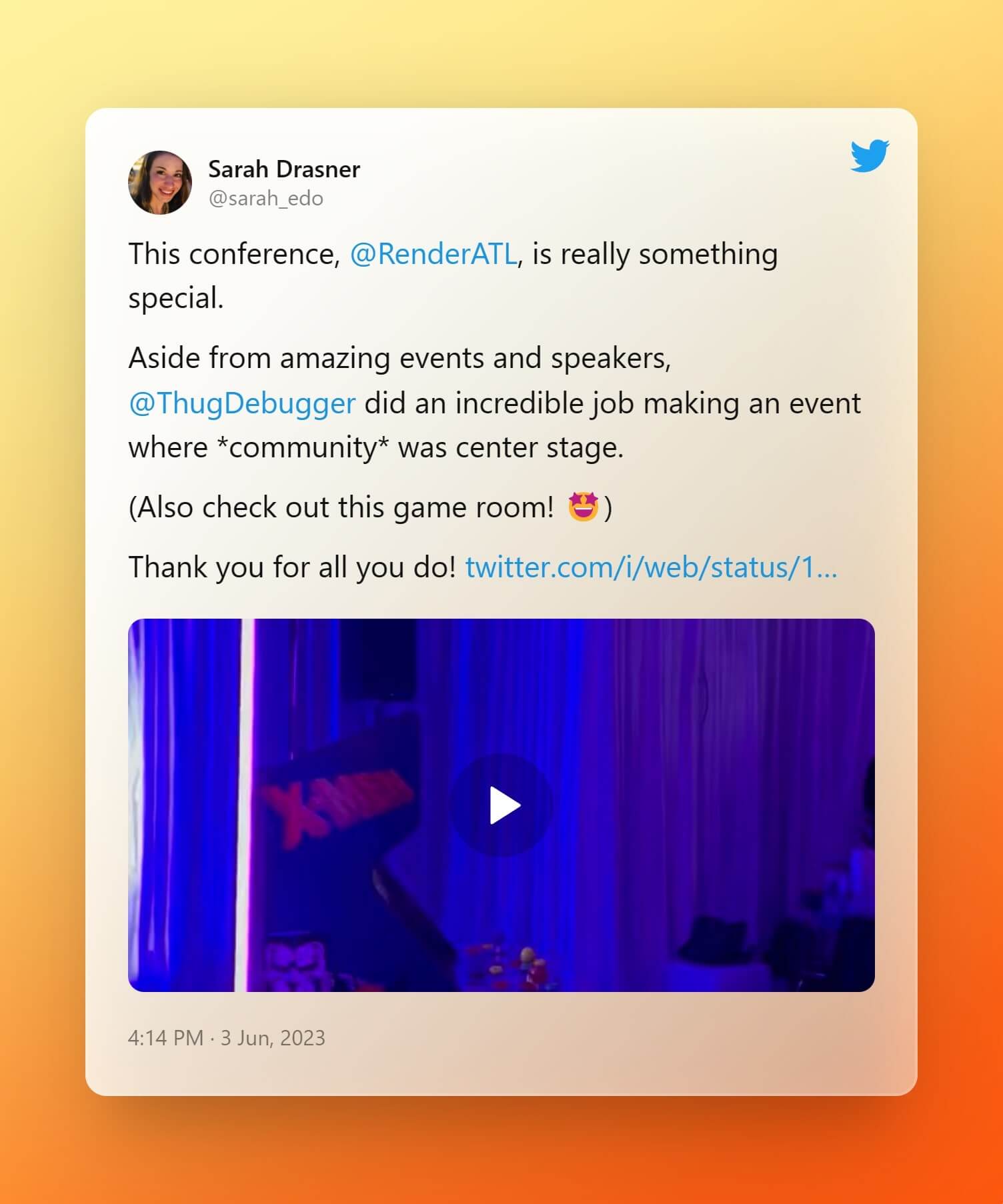 Render ATL 2023 Trip Report | codeSTACKr